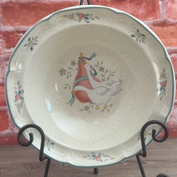 Dining | Vintage International Stoneware Marmalade Geese Pattern ...